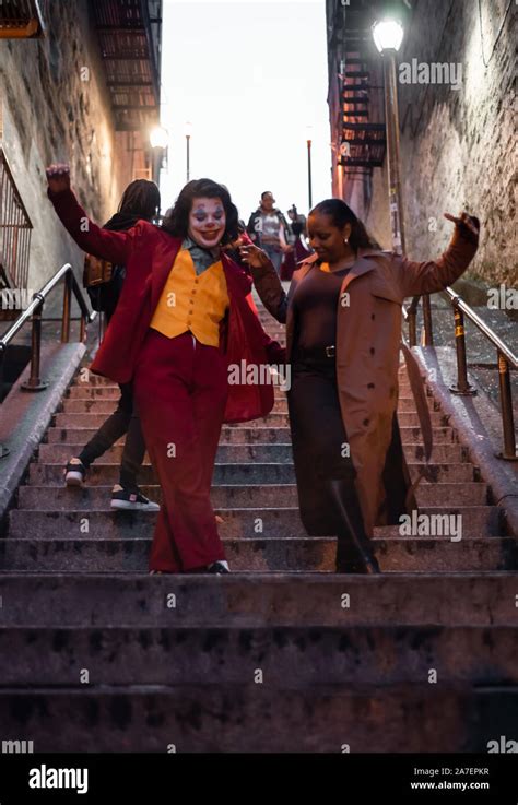 New York Usa November 312019 Random People Impersonating The Joker