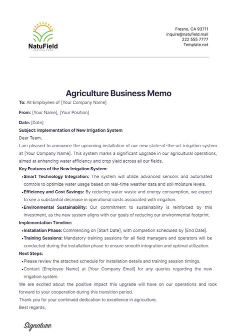 Free Policy Memo Templates To Edit Online And Print