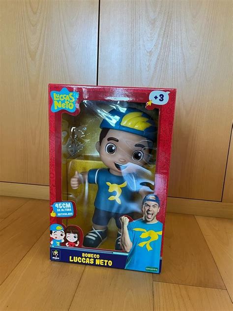 Boneco Luccas Neto Grande 45 cm de altura Glória E Vera Cruz OLX