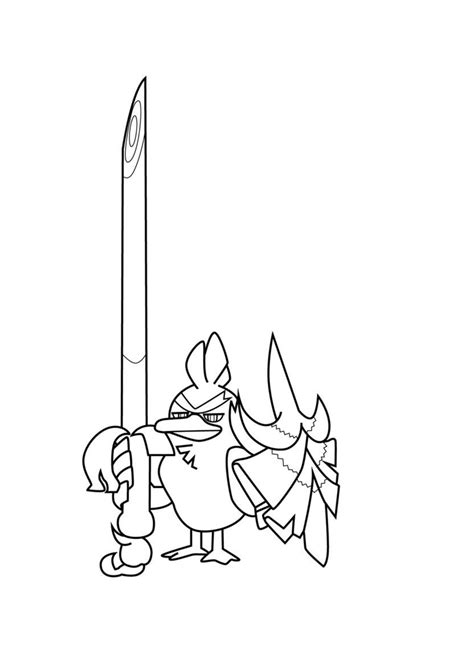 Printable Sirfetch D Coloring Pages