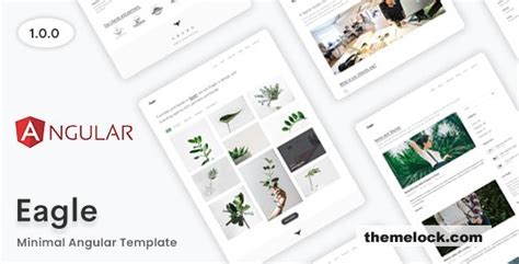 eagle minimal portfolio angular template premium themes and templates