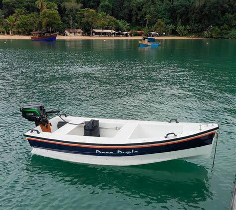 BV 9 Bote de Apoio Rígido em Fibra de Vidro Bate Vento