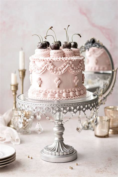 Lambeth Style High Altitude Chocolate Cherry Cake Curly Girl Kitchen