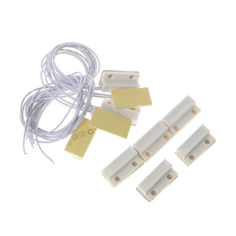 Pcs Lot MC Door Micro Switch Wired Door Sensor Switch Magnetic Switch House Security Alarm