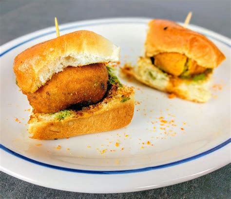Vada Pav Recipe Mumbai Style Pav And Batata Vada Vegecravings