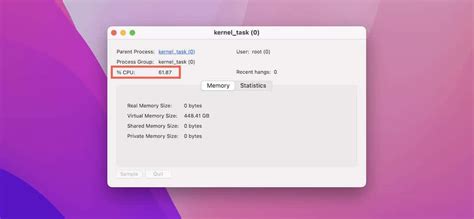 Qué es kernel task en Mac y por qué causa un alto uso de la CPU
