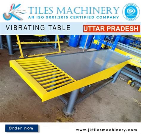 Industrial Vibrating Table Power 4 Kw Model Namenumber Jktm