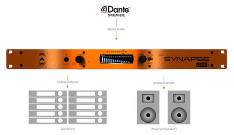 Qsc Synapse D32o Dante Aes67 Network Audio Interface 32 Analog Outputs User Manual