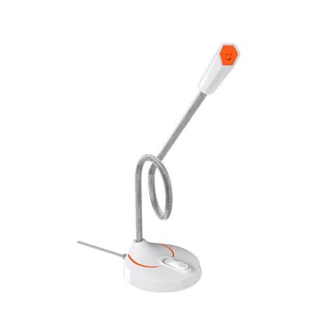 Microfon Meetion Conectare Usb Cablu 22m Alb Emagro