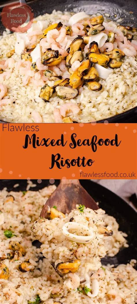 Mixed Seafood Risotto Recipe Delicious Seafood Recipes Risotto