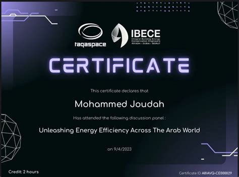 Energyefficiency Taqaspace Ibece Taqa Space