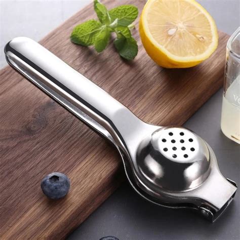 Amazon.com: Handheld Lemon Squeezer, Heavy Duty Stainless Steel Juicer, Hand Manual Juice Lemon ...