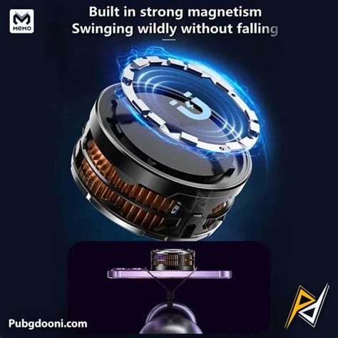 فن خنک کننده رادیاتوری مگنتی گوشی موبایل و آیپد ممو Memo Cx08 اورجینال