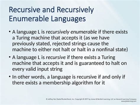 Slides For Automata Theory Chapter No 11 Ppt