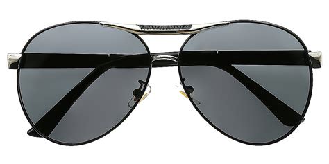 Ethan Red Aviator Classic Metal Eyeglasses | Muukal.com