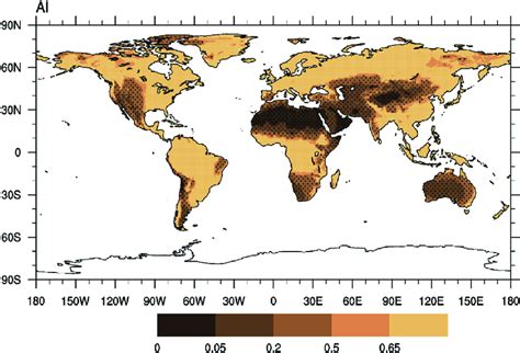 Spatial Distribution Of Different Climatic Regions Classified By The Download Scientific