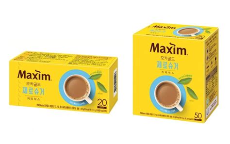 Korean News Maxim Mocha Gold Zero Sugar Coffee Mix Released By