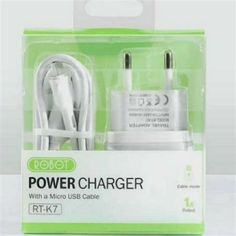 Jual Charger Merk Robot Rt K7 Shopee Indonesia