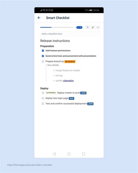 Smart Checklist For Jira In Native Jira Apps Smart Checklist Blog