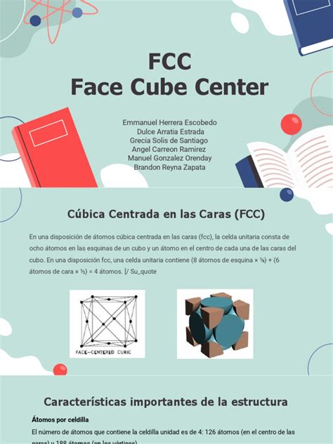 Fcc Face Cube Center Pdf