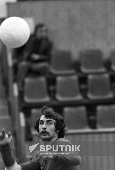 Volleyball Player Alexander Savin Sputnik Mediabank