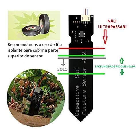 Sensor Capacitivo De Umidade Do Solo Arduino E Cia