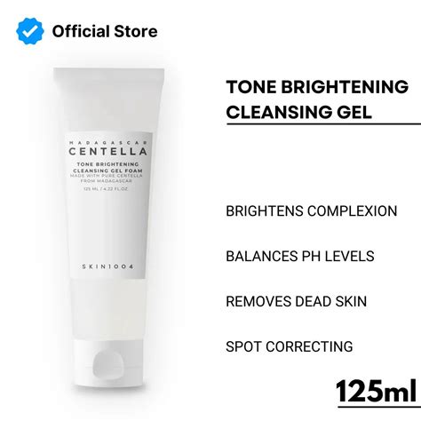Skin1004 Madagascar Centella Tone Brightening Cleansing Gel Foam 125