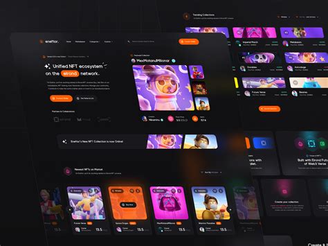 Eneftor Nft Marketplace Ui Design By Can Aydın On Dribbble