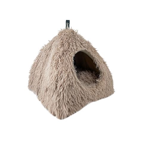 Cattitude Cat Igloo Refuge Cream The Happy Pet Place