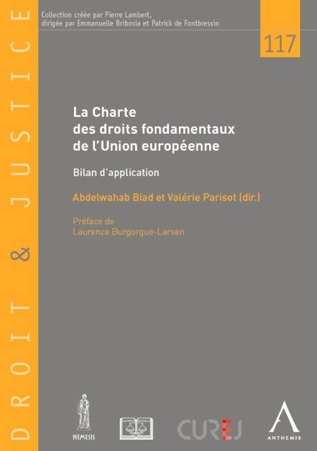 La Charte des droits fondamentaux de lUnion européenne bilan d
