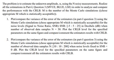 PART II Computer Simulation 50 Pts Consider The Chegg Com