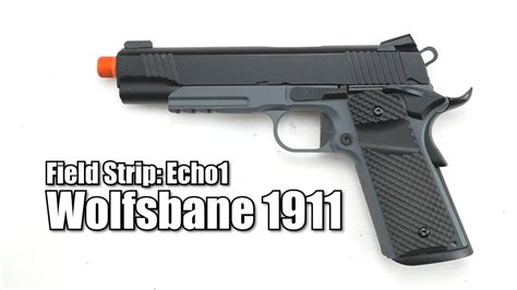 Echo1 Wolfsbane 1911 Takedown Jag Precision Youtube