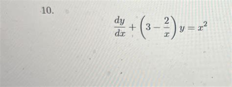 Solved A ﻿use The Method Of Integrating Factors To Find The