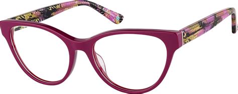 Purple Cat Eye Glasses 4478717 Zenni Optical
