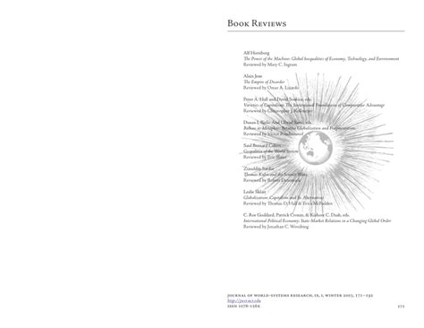 Pdf Review Of Varieties Of Capitalism The Institutional Foundations Of Comparative Advantage