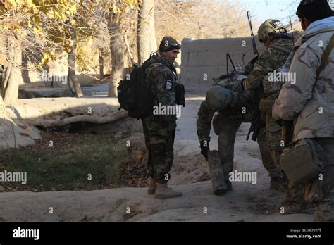 An Afghan National Army Ana Commando 2nd Company 3rd Special
