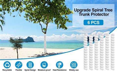 Ugarden Upgrade 6 Pcs Tree Trunk Protector 24 Inches