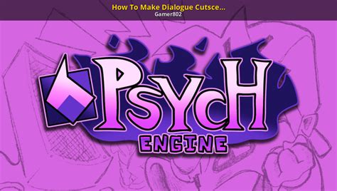 How To Make Dialogue Cutscenes In Psych Engine Tutorial For Friday