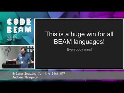 Erlang Logging For The 21st OTP