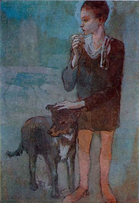 Opis Obrazu Pabla Picassa Chłopiec Z Psem ️ Picasso Pablo
