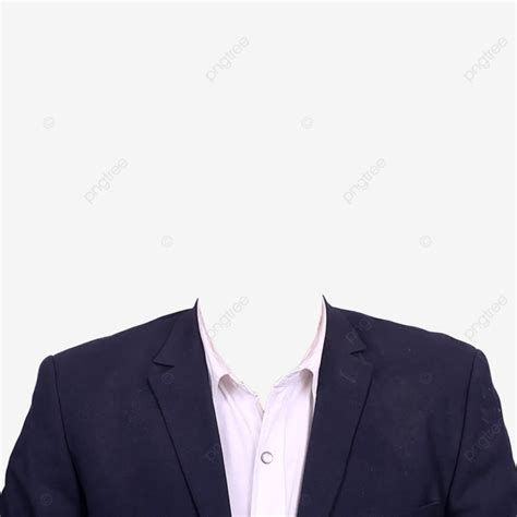 Without Tie With Black Coat Only Coat And Shirt Black Coat Only Png