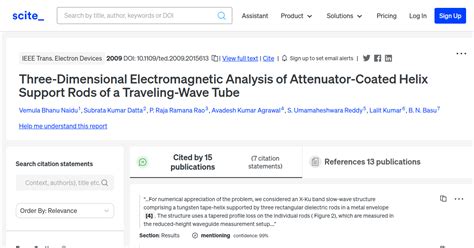 Three Dimensional Electromagnetic Analysis Of Attenuator Coated Helix Support Rods Of A