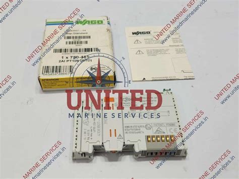 WAGO 750 461 2 CHANNEL ANALOG INPUT MODULE United Marine Services