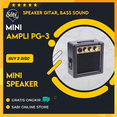Jual Speaker Box Mini Amplifier Gitar Bass Sound Shopee Indonesia