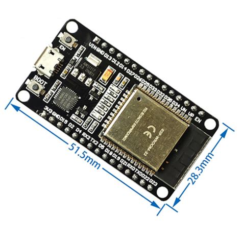 Esp32 Wlan Dev Kit Board Development Blue Tooth 50 Wifi V1 Wroom32