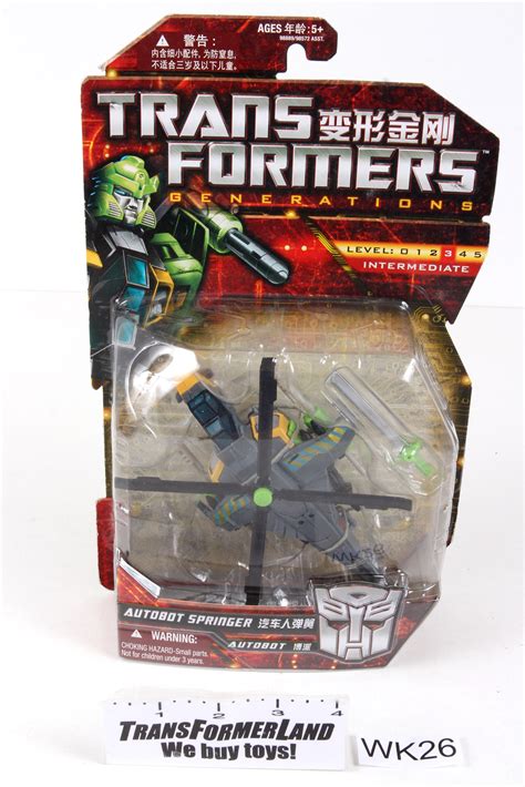 Sealed Transformers® Generations Deluxe Class Autobot Springer Sku