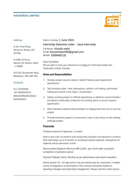 khushi malvi on linkedin hackvedalnternship techlnnovation