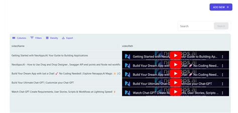 Advanced View Setup Fine Tuning Your Display Neoapps Docs