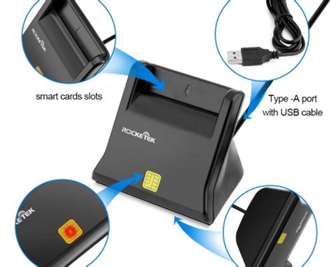 Rocketek Smart Card Reader RT SCR2 Rocketeck