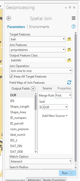 Arcgis Pro Jointure Spatiale Et Extrusion Dentités Blog Sig And Territoires
